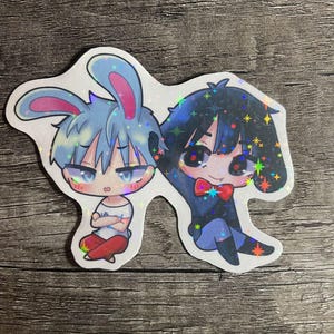 Alien Stage Bunny Stickers - Etsy