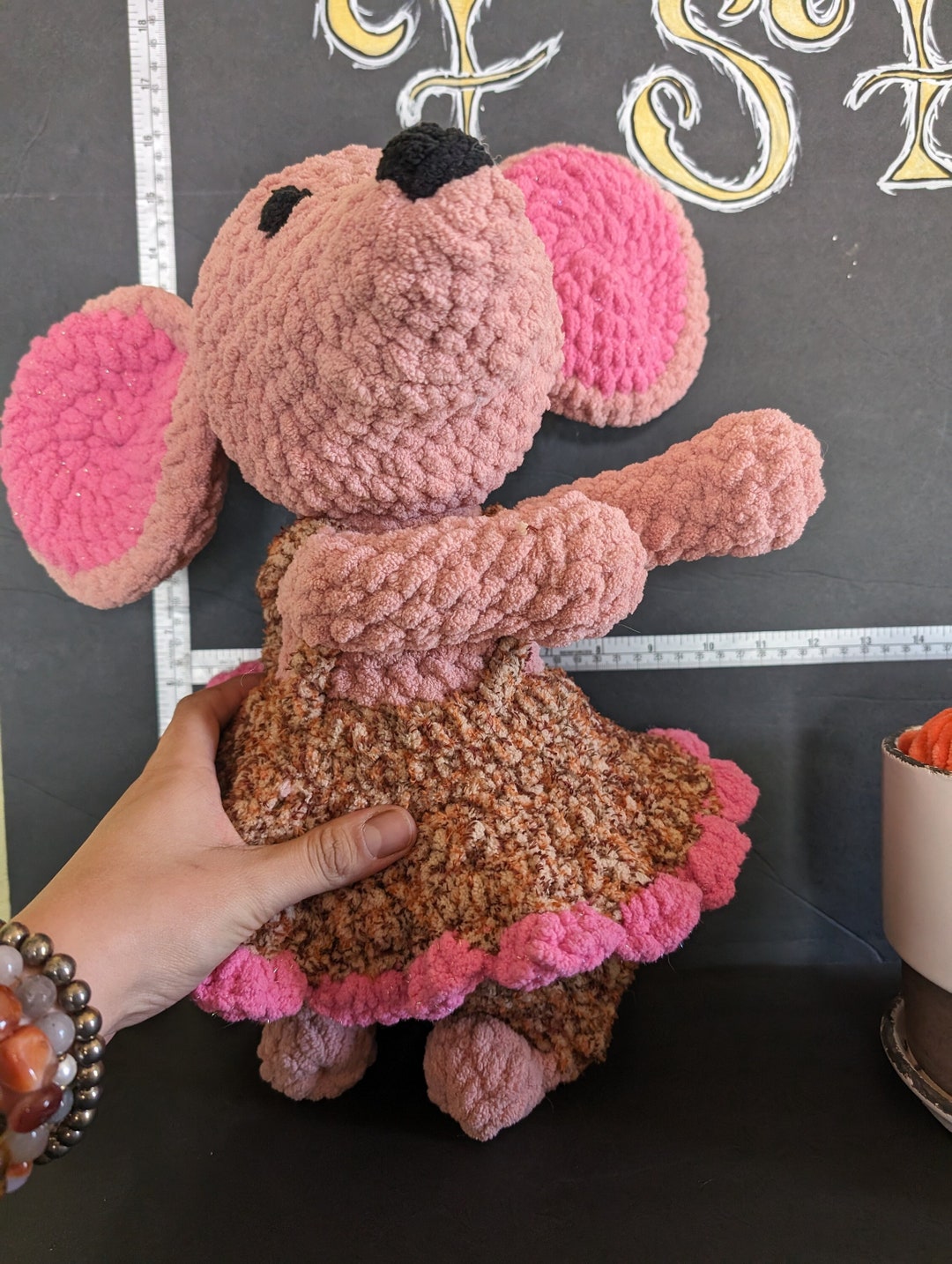 Cottage Core Dancing Mouse Handmade Weighted Plushie - Etsy