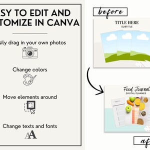 Listing Video Template for US Letter Size Digital Printable Product ...
