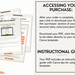 Listing Video Template for US Letter Size Digital Printable Product ...