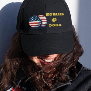 Funny Big Balls @ D.O.G.E. Baseball Cap - Casual Chic Hat, Sports Cap ...
