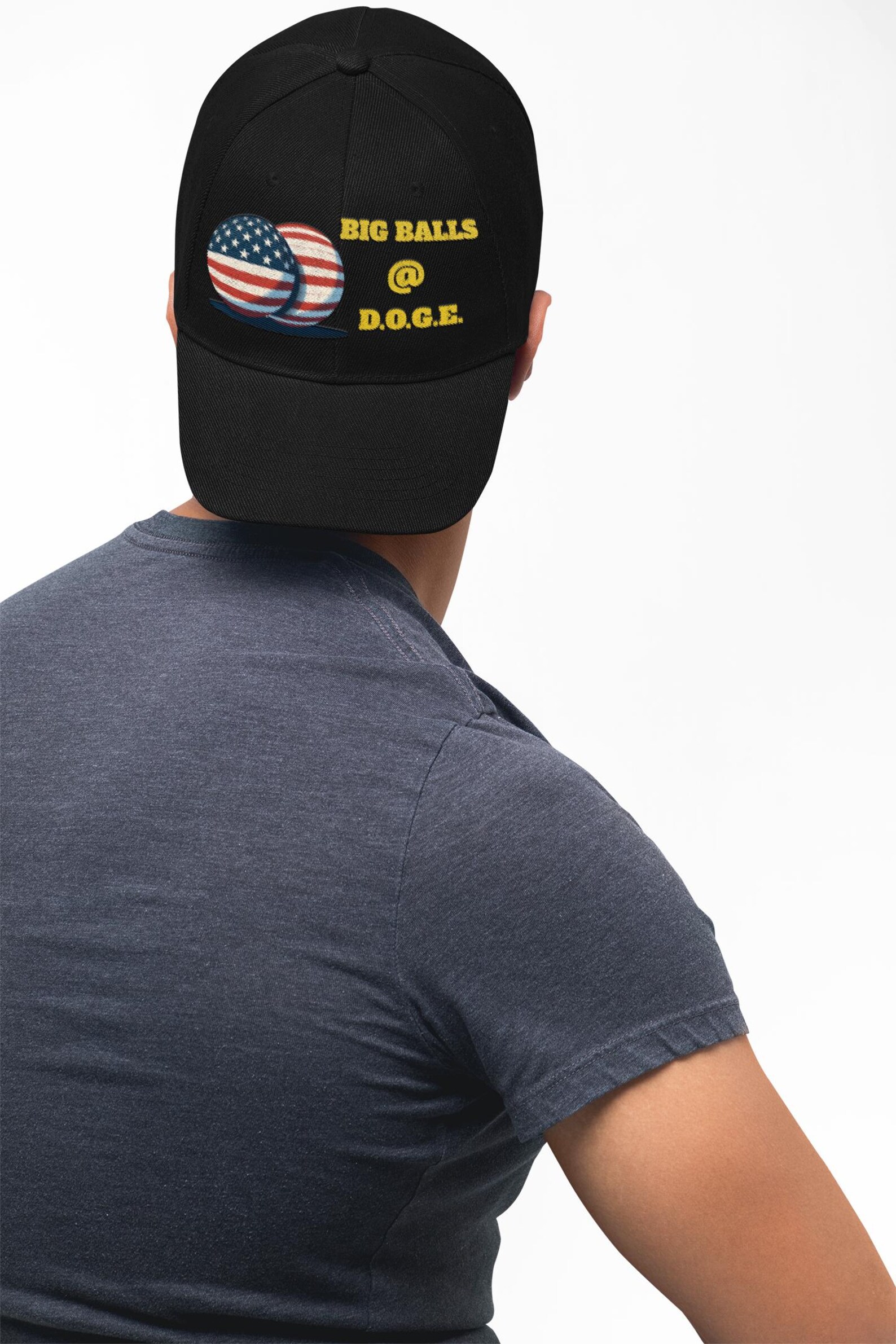 Funny Big Balls @ D.O.G.E. Baseball Cap - Casual Chic Hat, Sports Cap ...