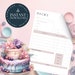 Cake Maker's Invoice Template | Bakery Billing Document | Digital ...