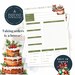 Christmas Order Form for Cake and Cookie Makers | Holiday Baking Order ...
