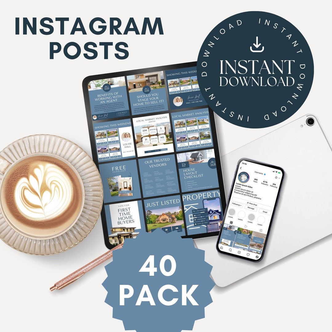 Real Estate April Social Media Posts | Real Estate Marketing | Real ...