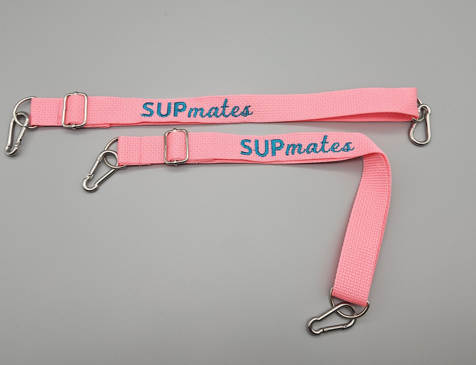 2 VIVID PINK & TURQUOISE Blue Colors Supmates Straps 17 Adjustable to ...