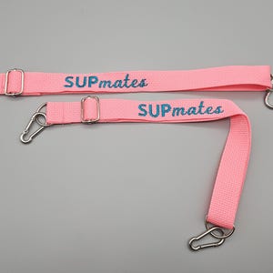 2 VIVID PINK & TURQUOISE Blue Colors Supmates Straps 17 Adjustable to ...