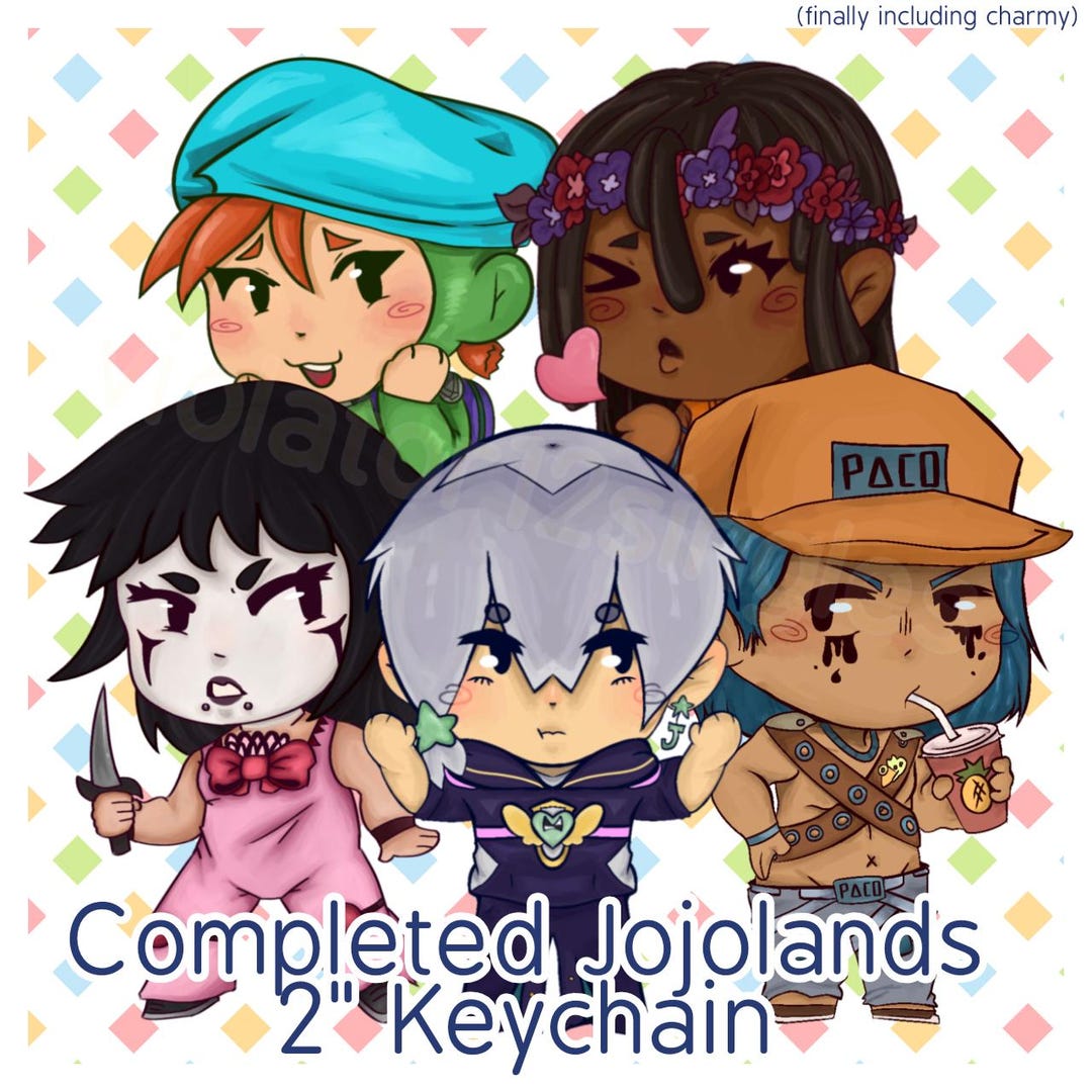 Jolands Team Jodio Jobro Acrylic Keychains - Etsy UK