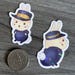 Gluttonous Bunny Usami Sticker Duo - Etsy