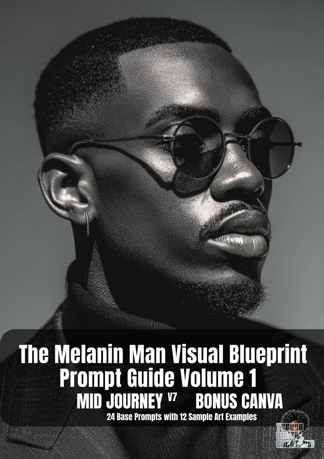 Melanin Man AI Art Guide: SREF Prompts for Midjourney & Canva (PDF ...