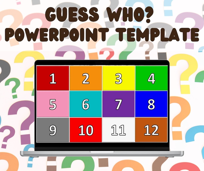 Powerpoint Game I Interactive Powerpoint Template I Customizable ...