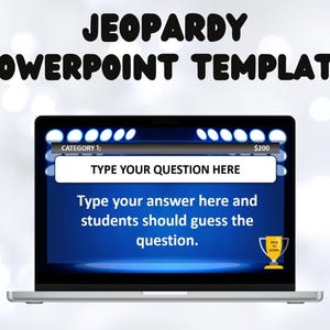 Jeopardy Game I Powerpoint Game I Interactive Powerpoint Template I ...
