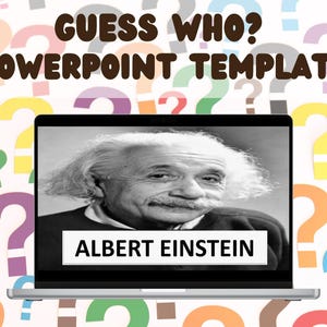Guess Who Game Powerpoint Template: Customizable Trivia (digital ...