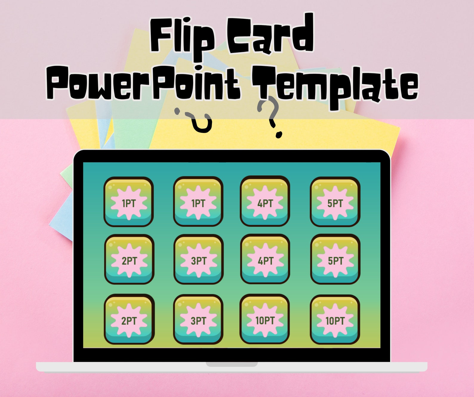 Powerpoint Game I Interactive Powerpoint Template I Customizable ...