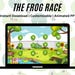 Frog Race Powerpoint Game: Customizable Classroom Activity (digital ...