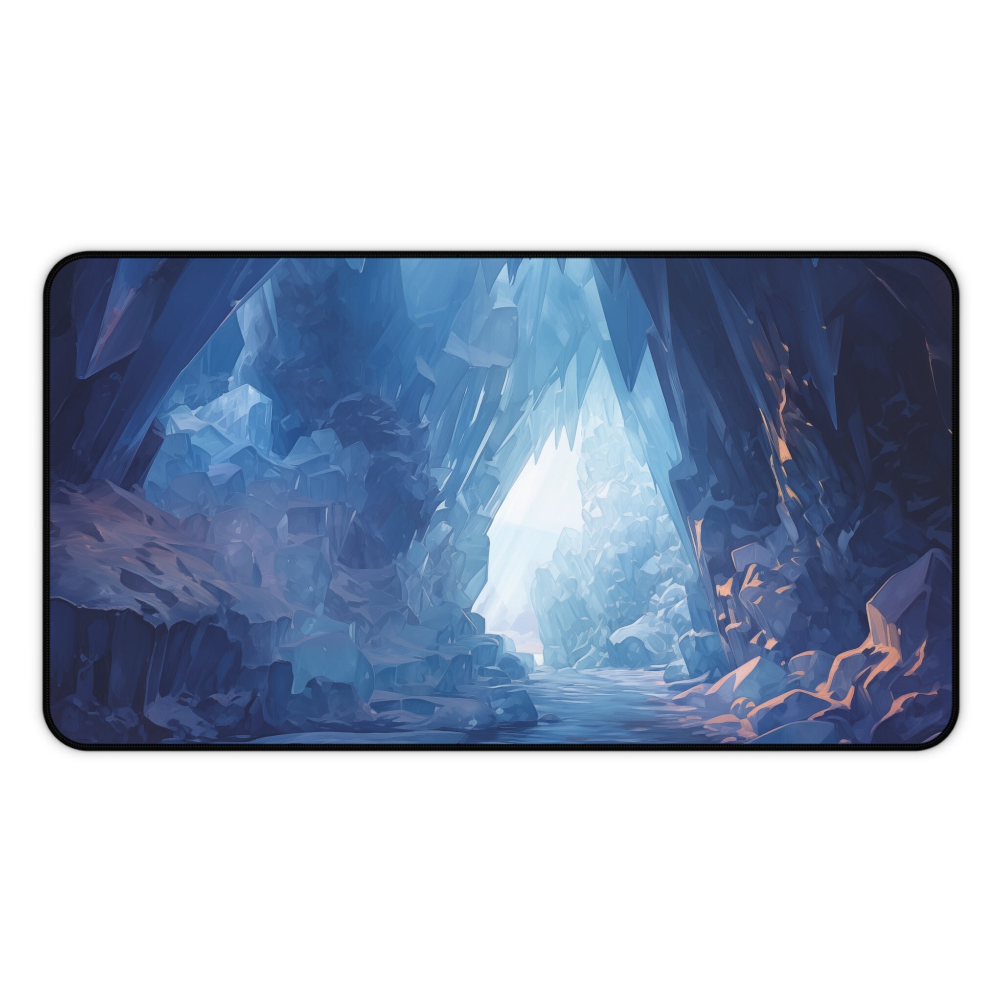 Ice Cave Trail | Anti-slip Desk Mat | Deskoration | Home Office | Game ...