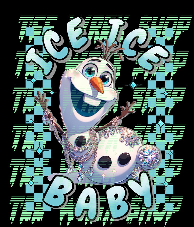 Ice Ice Baby PNG, Clipart for DTF or Tshirt Printing - Etsy