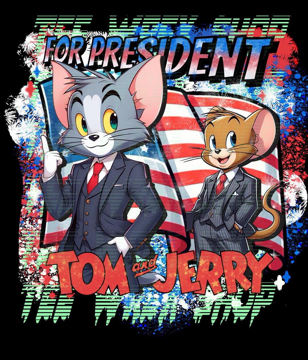 For President PNG, Clipart for DTF or Tshirt Printing - Etsy