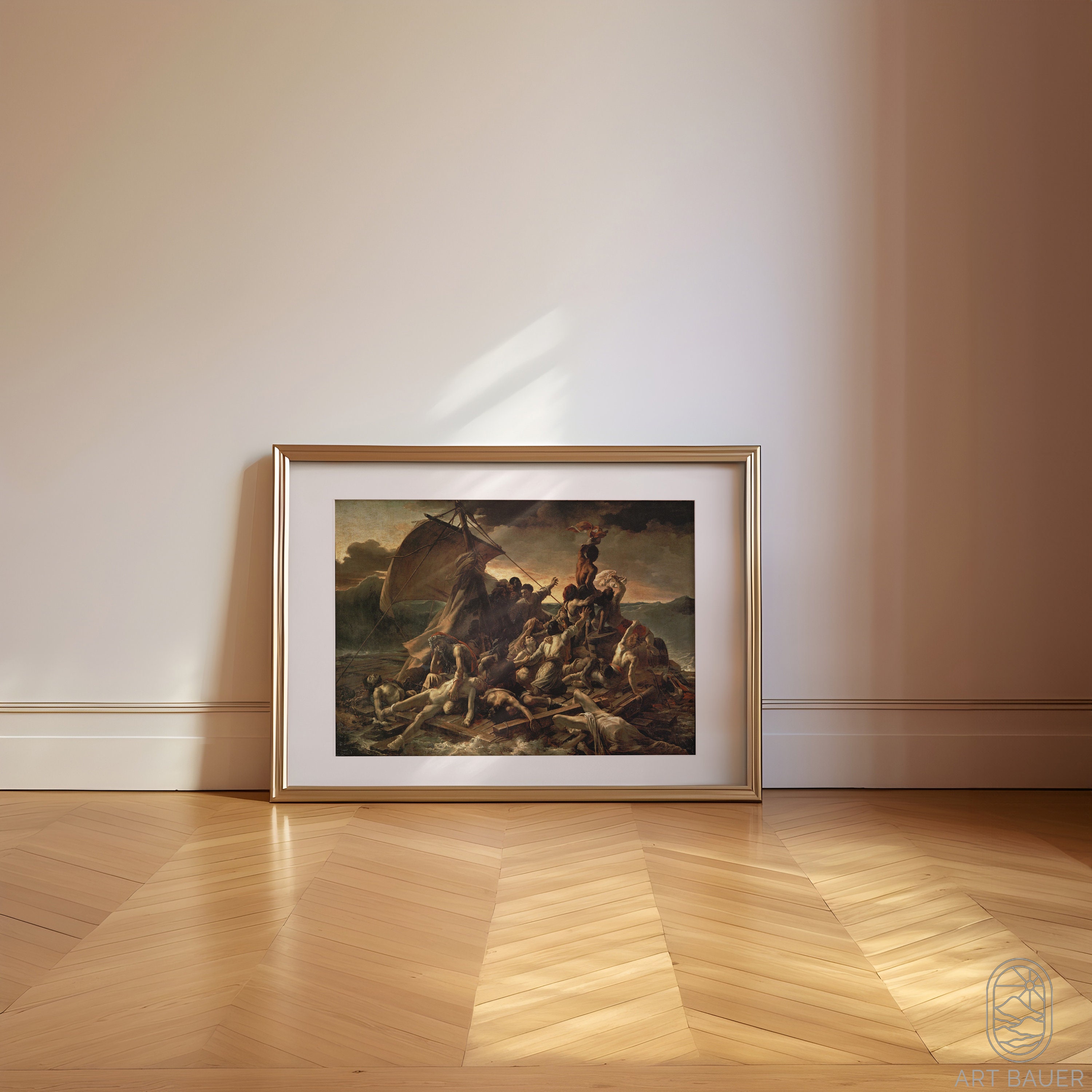 Raft of the Medusa, Theodore Gericault | Greek Mythology Painting ...