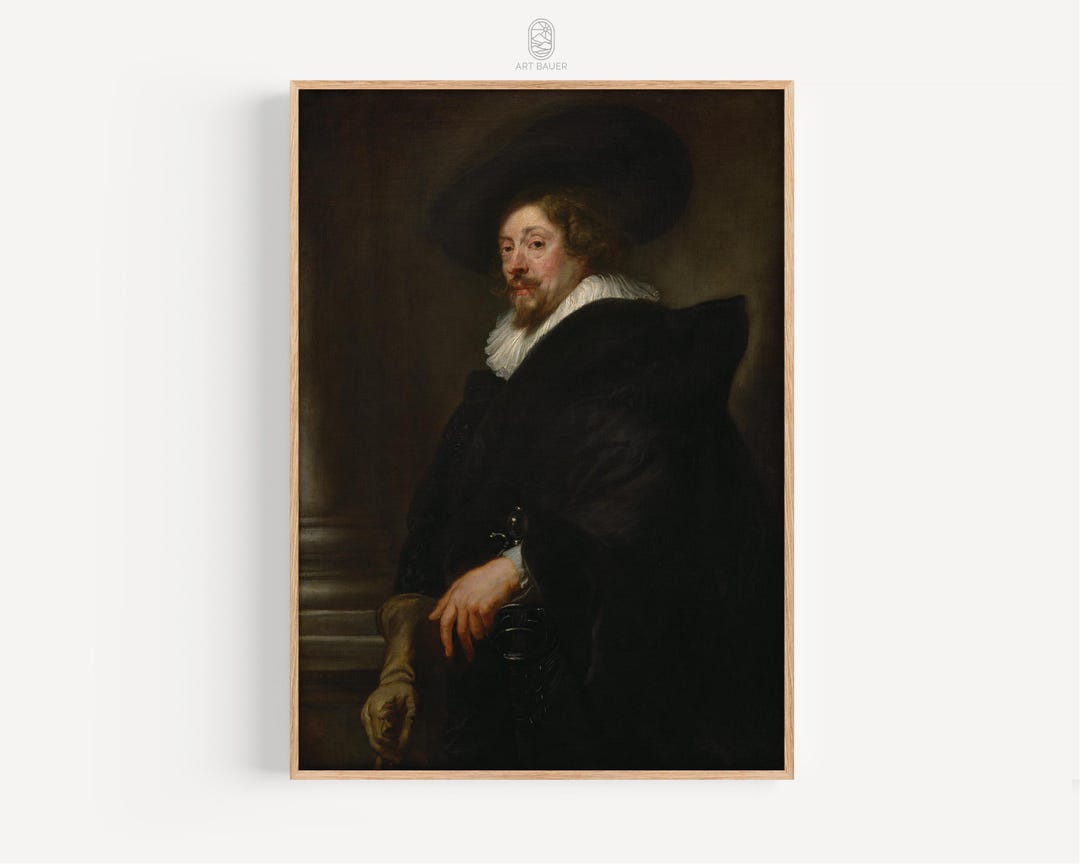 Self-portrait Peter Paul Rubens, 1639 Flemish Artwork, Rubens ...