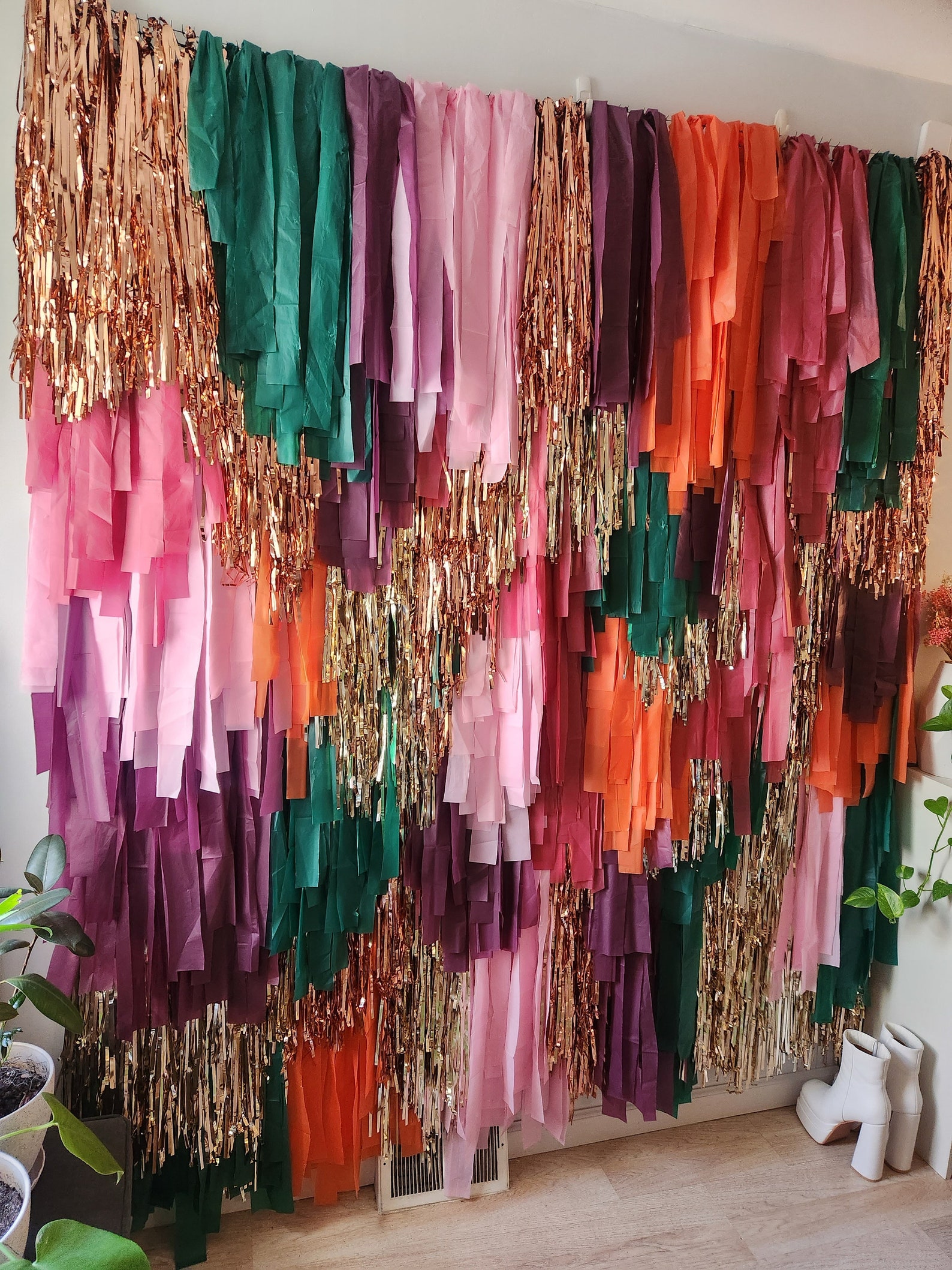 Fringe Photo Backdrop Events, Parties, Weddings, and More - Etsy