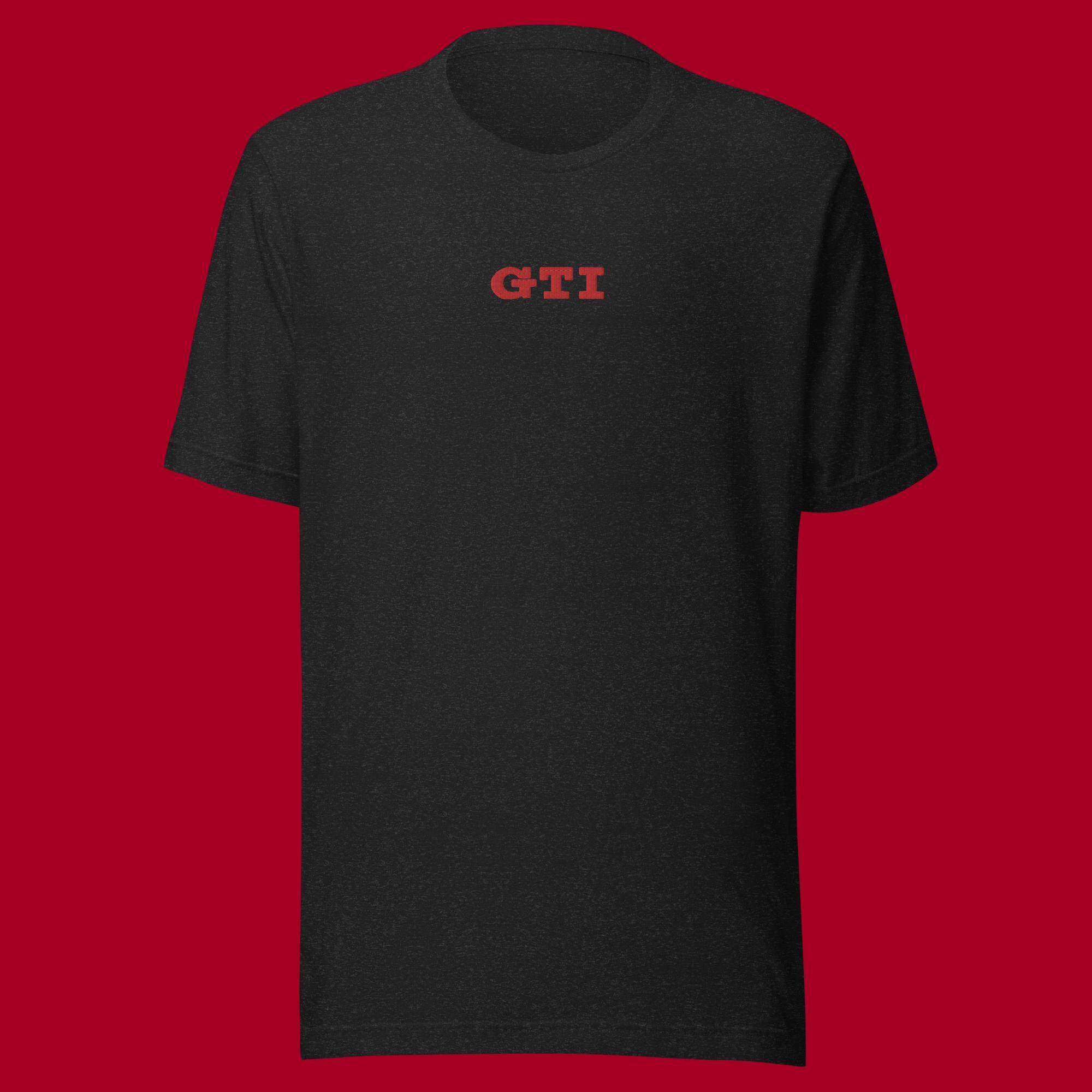VW GTI Comfortable Embroidered T-shirt, Perfect Gift or Buy for Any GTI ...