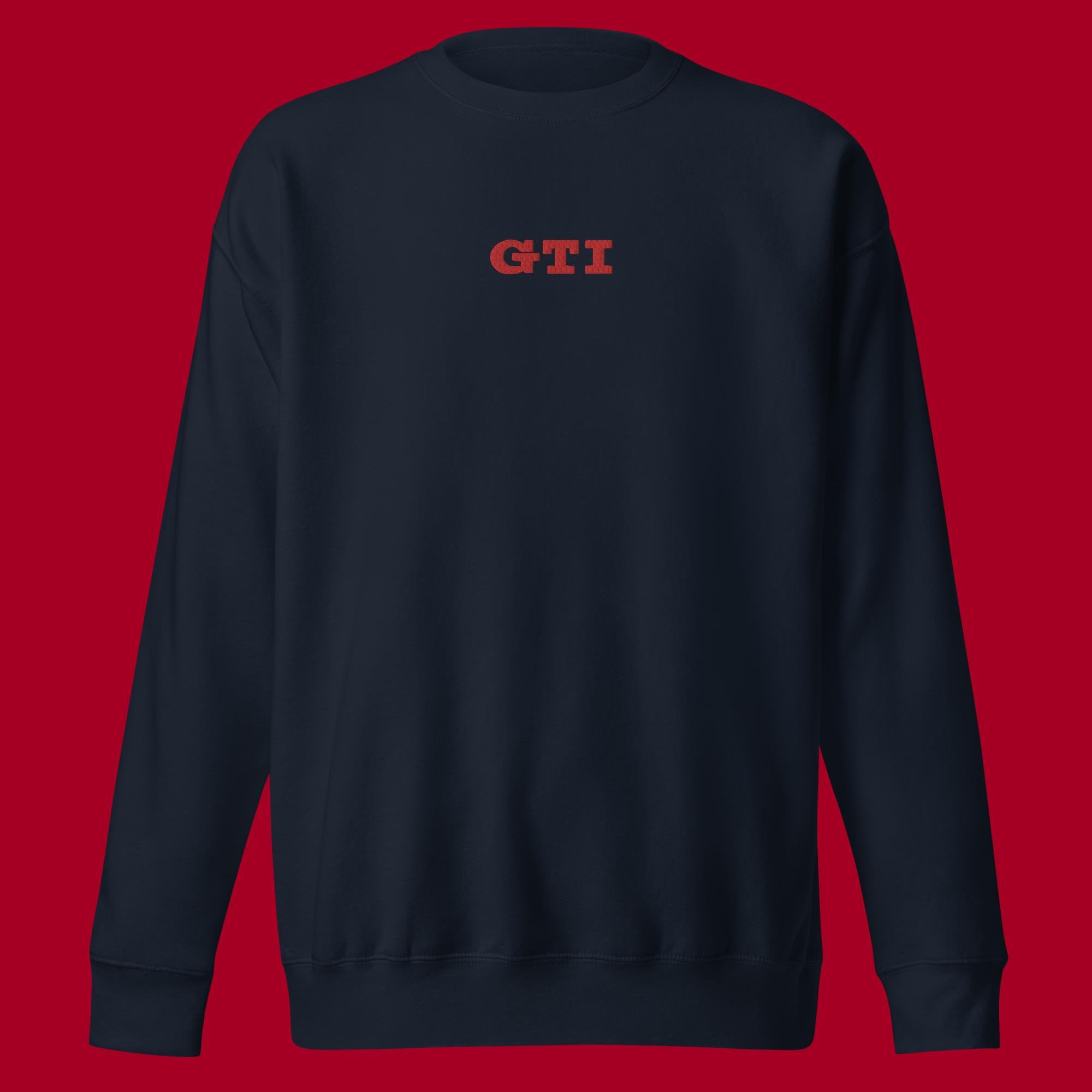VW GTI Comfortable Embroidered Sweatshirt, Perfect Gift or Buy for Any ...