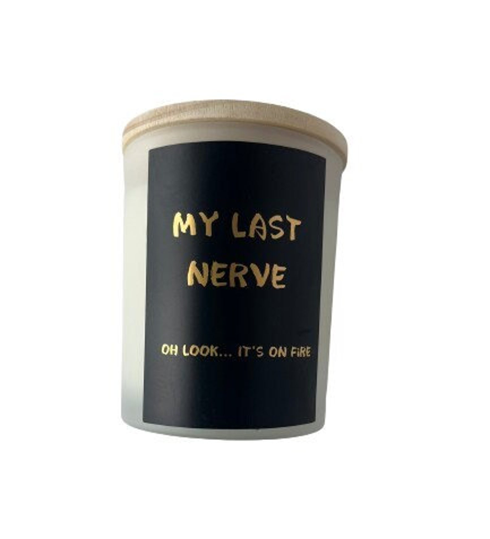 MY LAST NERVE | Candle Gift | Soy Wax Essential Oil Candle | 8oz - Etsy