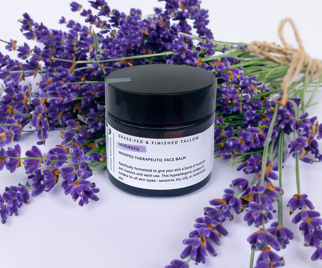 Lavender Tallow Whipped Balm Eczema, Diaper Rash, Baby Lotion, Restful ...