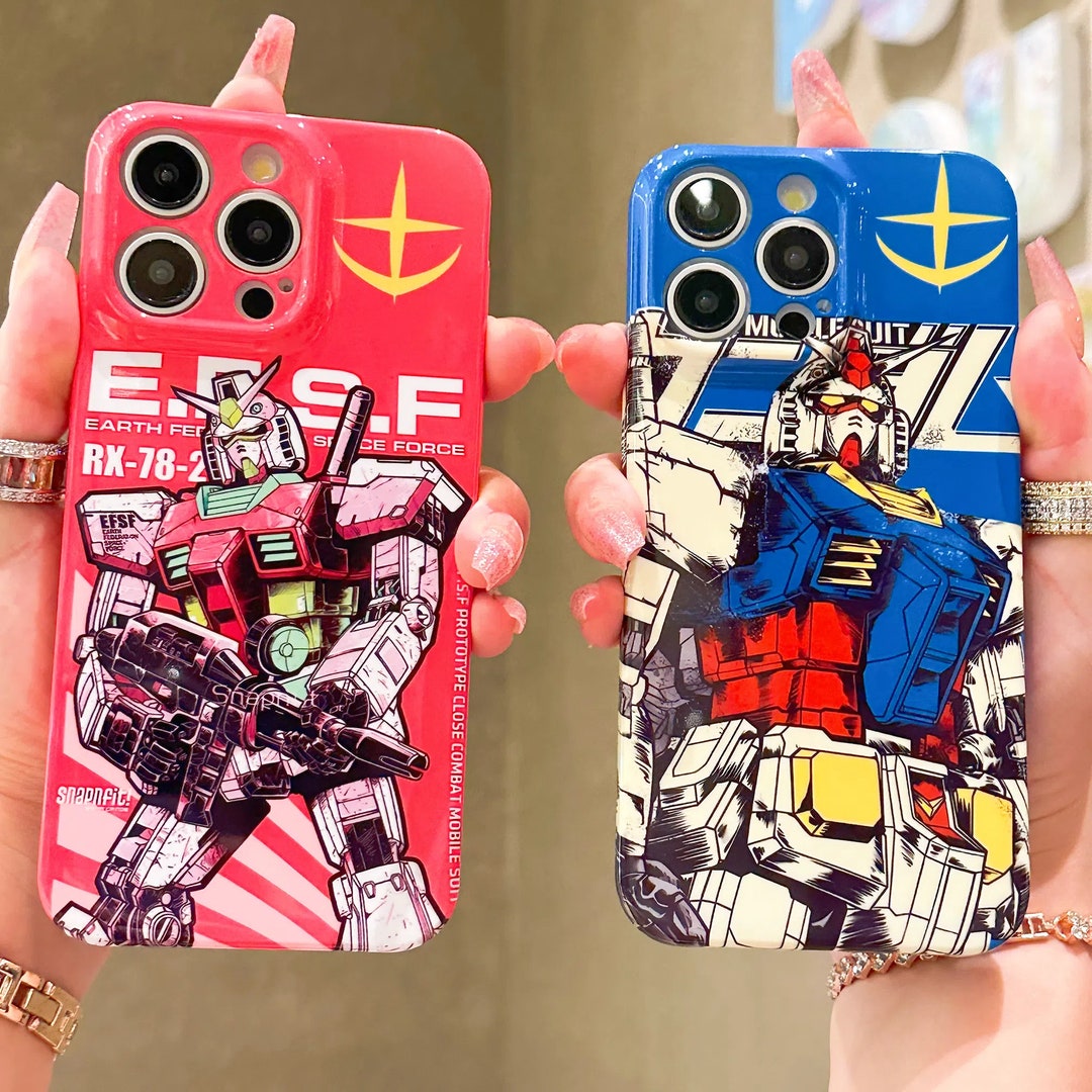 Robot Anime Phone Case for iPhone 17 16 15 14 13 12 11 Pro Max Samsung ...