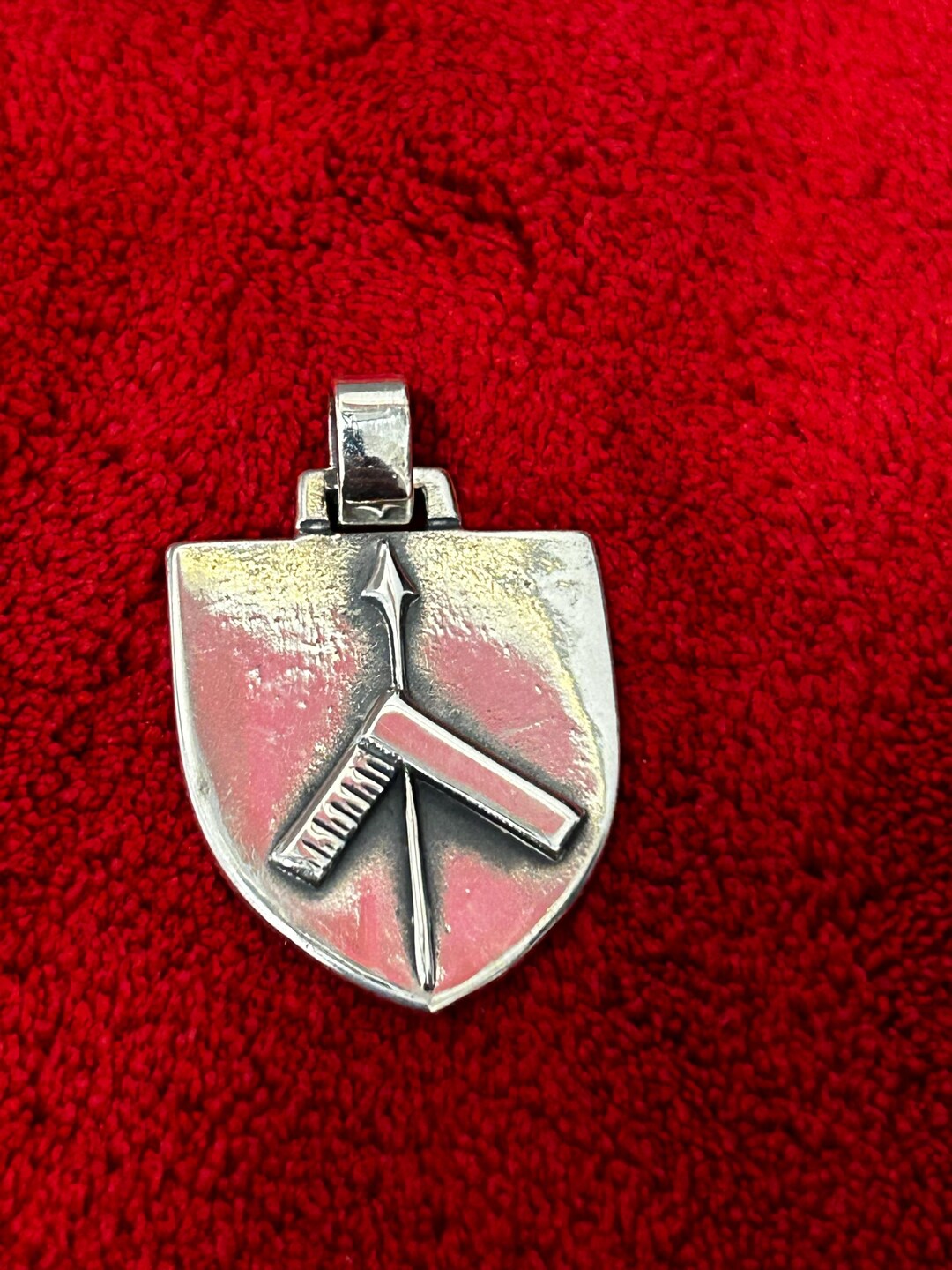 James Avery Speer Shield Pendant RARE Piece! - Etsy