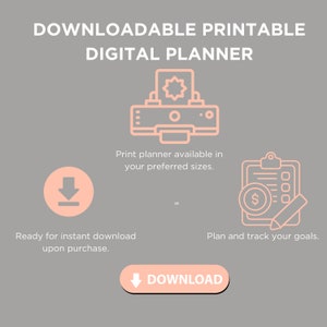 24 Hour Digital Daily Planner Printable for Goodnotes PDF & PNG A4, A5 ...