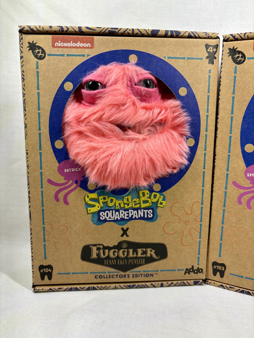 Fuggler X Spongebob Squarepants Patrick Star Fish Soft Toy BNIB - Etsy ...