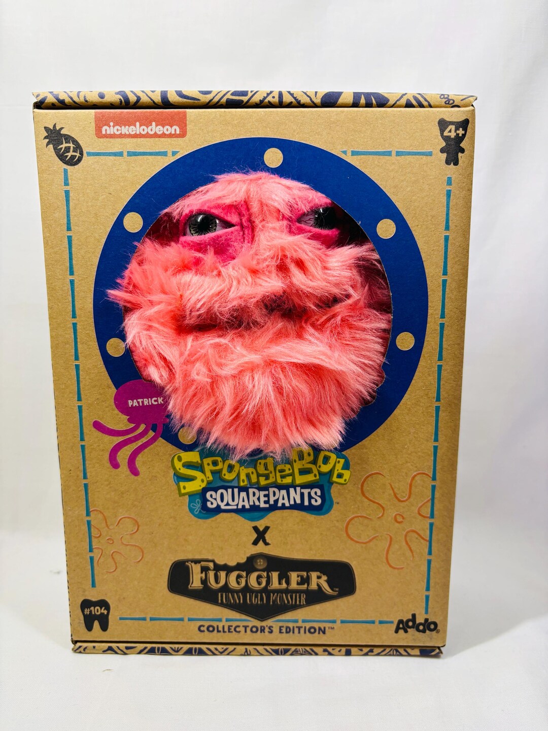 Fuggler X Spongebob Squarepants Patrick Star Fish Soft Toy BNIB - Etsy