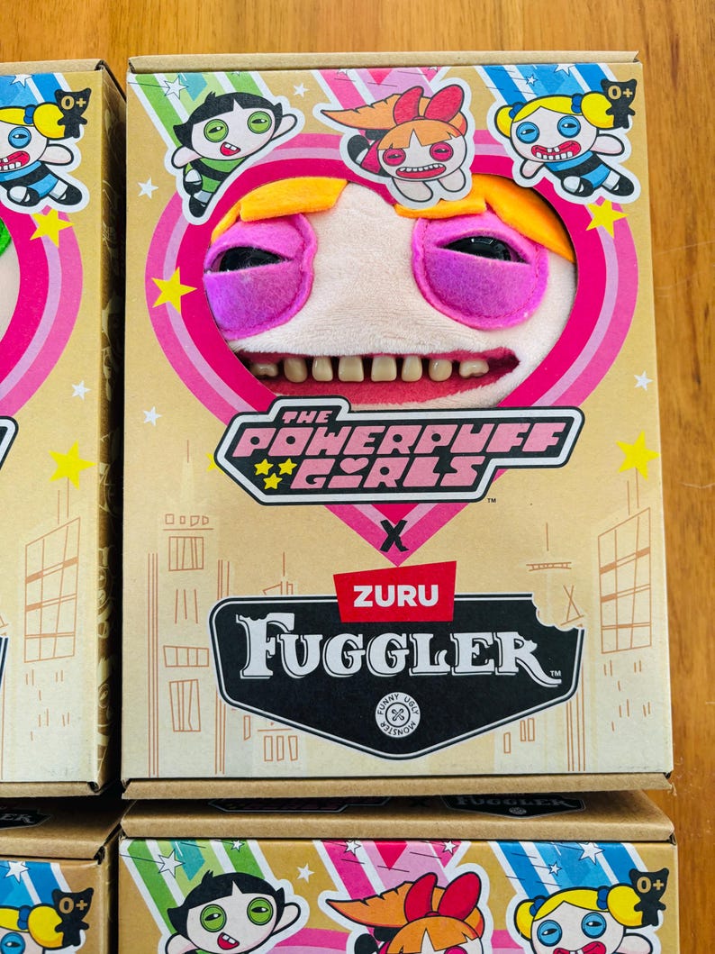 Fuggler Powerpuff Girls - Complete Set of 4 - 2025 - FULL SET - Genuine ...