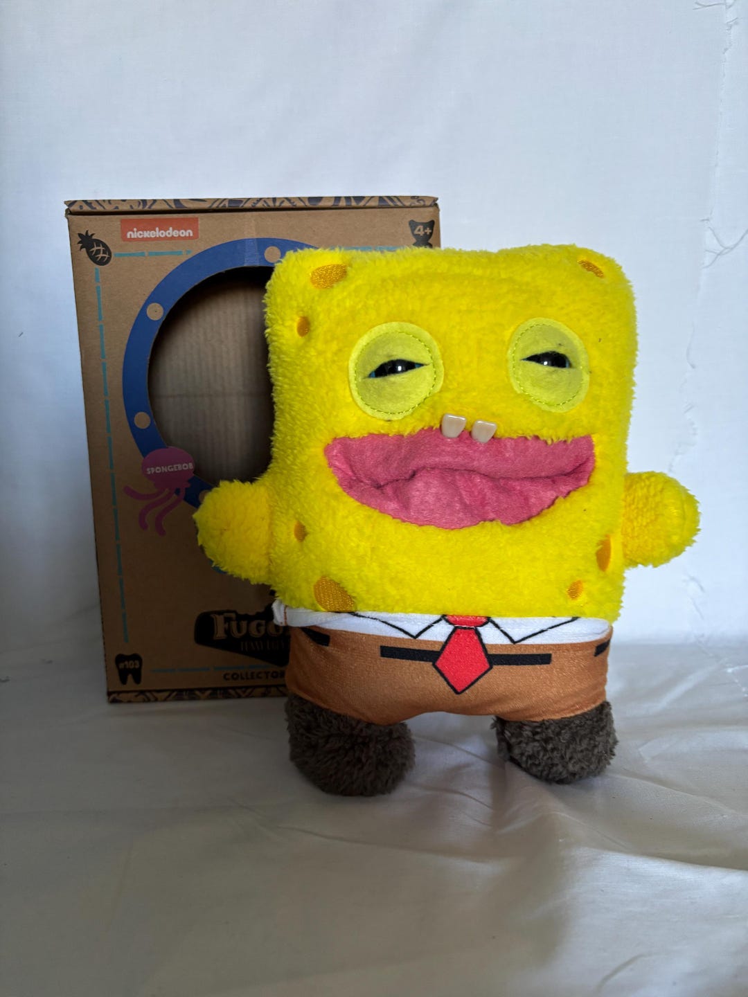 Fuggler NEW Spongebob Squarepants Nickelodeon Kids Soft Toy Plush ...