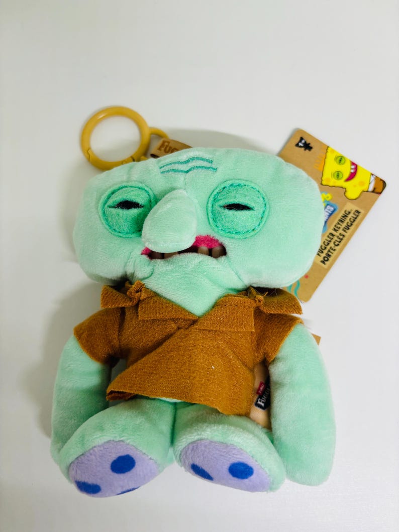 Spongebob Squarepants X Fuggler Keyring Set – Complete Collection of 5 ...