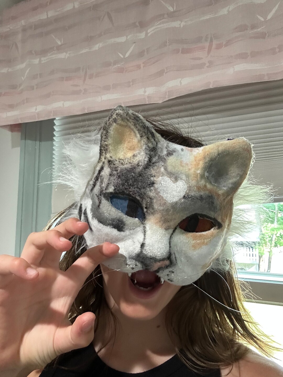 Calico Cat Mask - Etsy