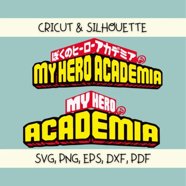 My Hero Academia Svg Cricut - Etsy