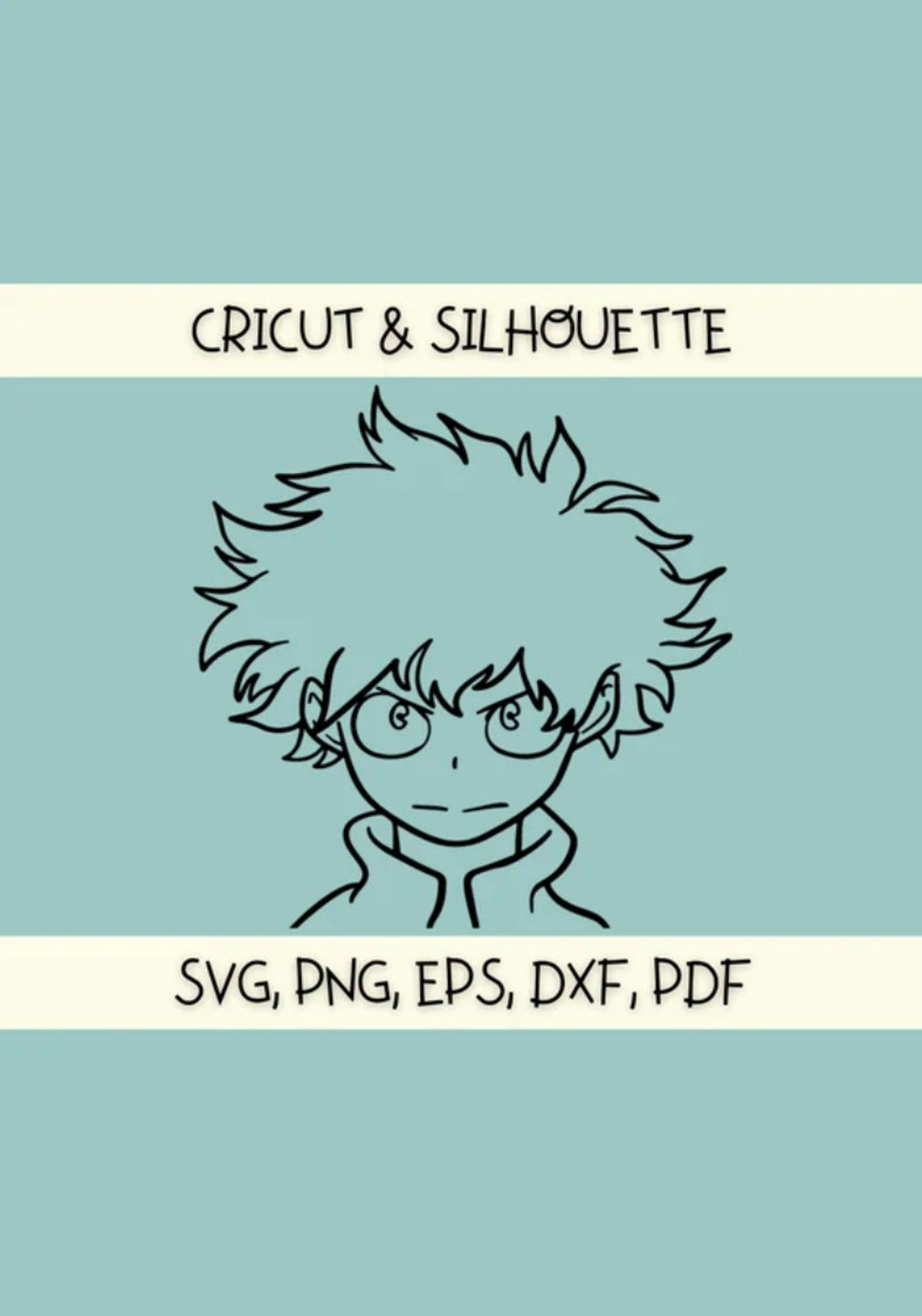 My Hero Academia MHA SVG Deku Izuku Midoriya SVG Svg, Png, Pdf, Eps ...