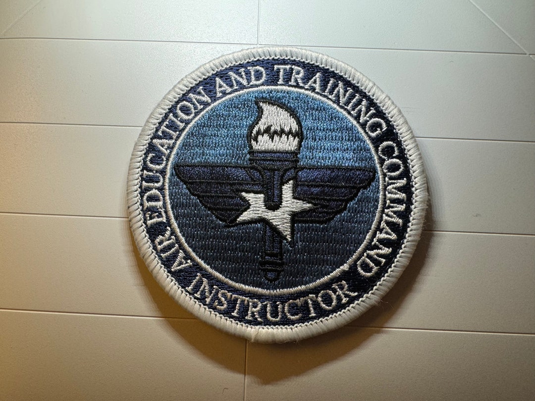 Ice-cold Theme AETC Instructor Patch - Etsy