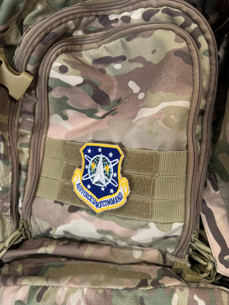 Vintage Air Force Space Command Full-color Embroidered Flight-suit ...