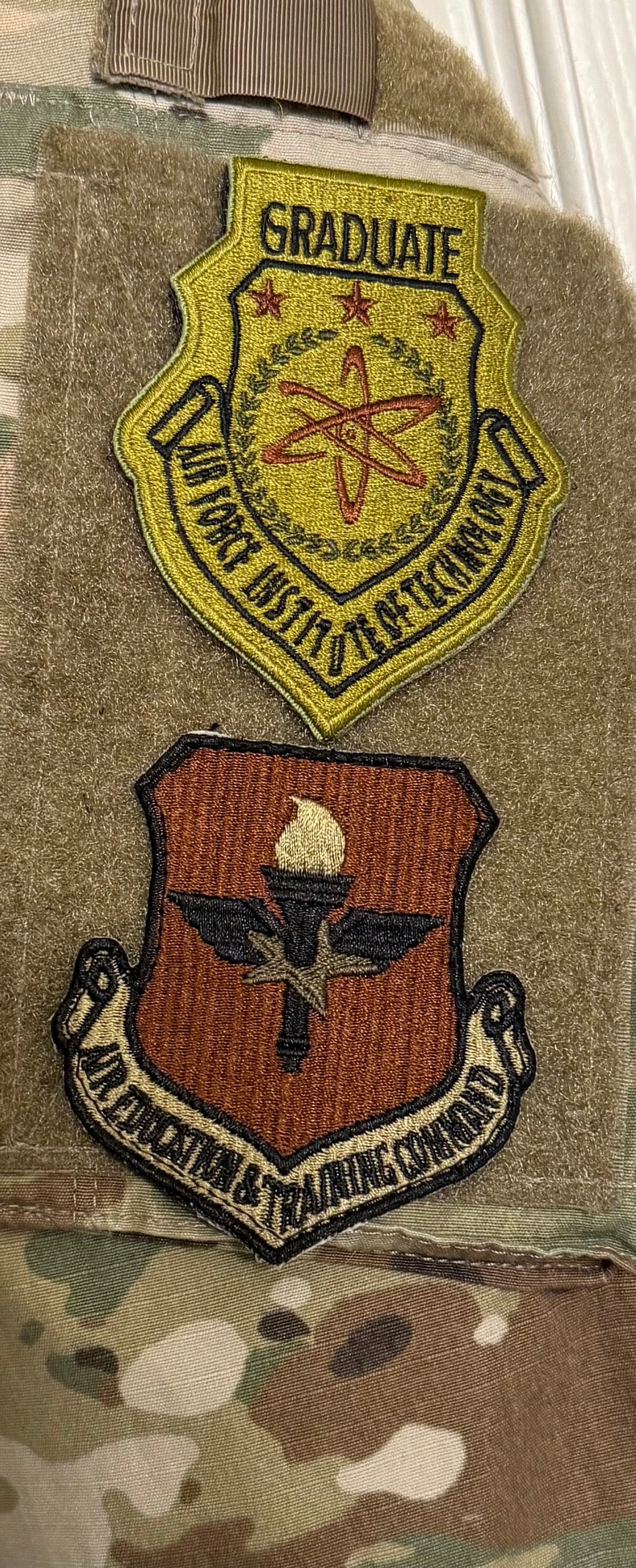 Air Force Institute of Technology AFIT Graduate Patch USAF OCP Spice ...