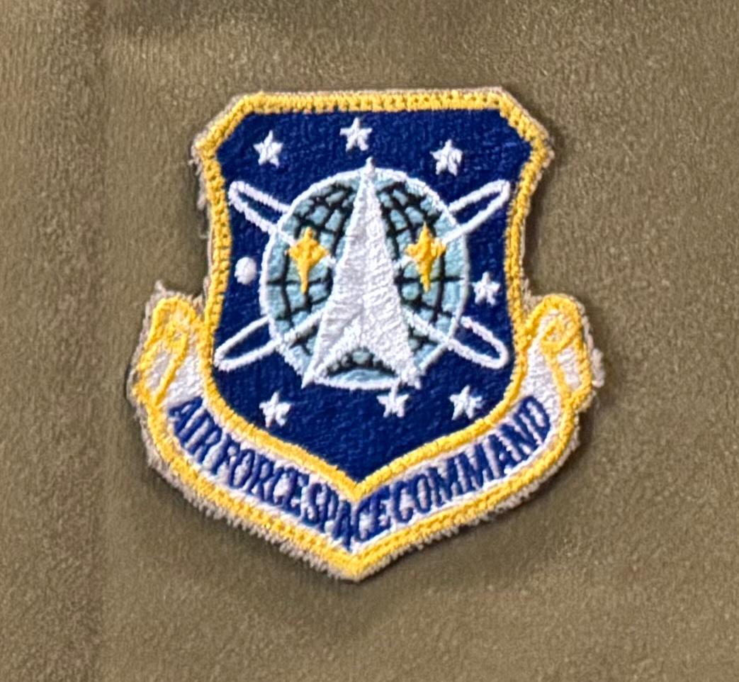 Vintage Air Force Space Command Full-color Embroidered Flight-suit ...