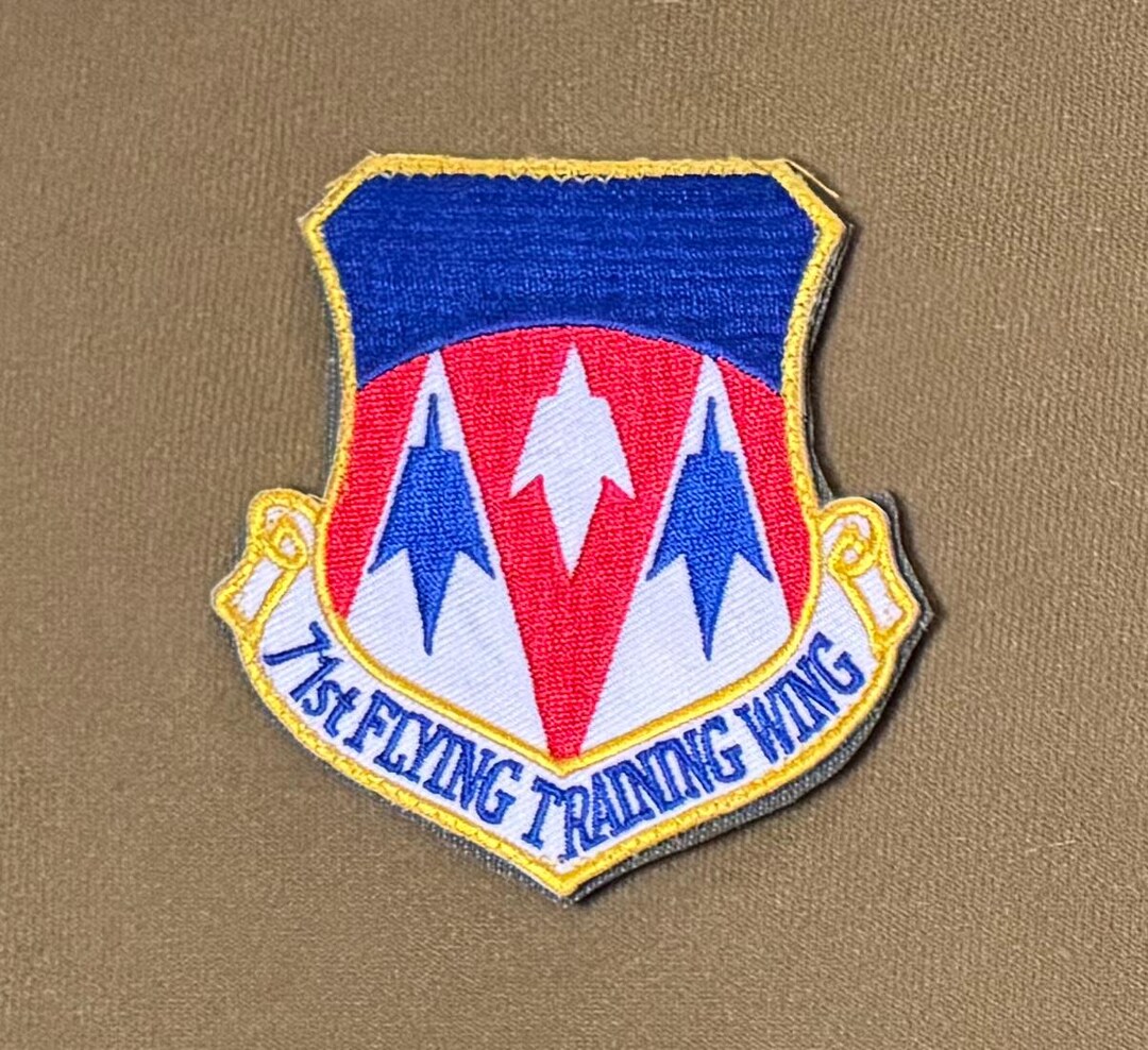 Air Force 71st Flying Training Wing Full-color Patch - Etsy