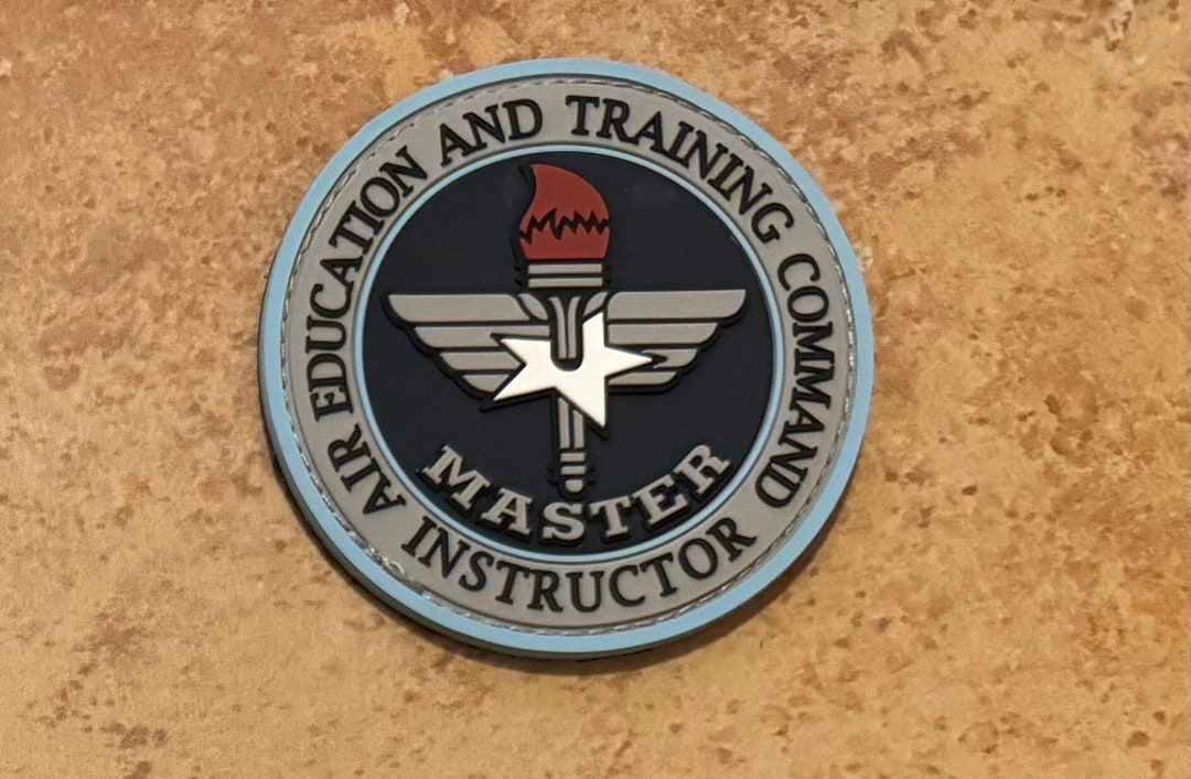 Space Force STARCOM AETC MASTER Instructor Patch - Etsy