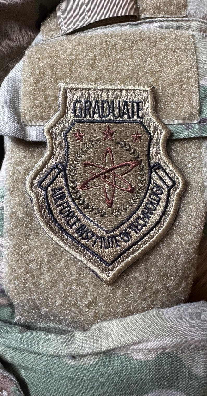 AFIT Grad OCP Embroidered Patch! - Etsy