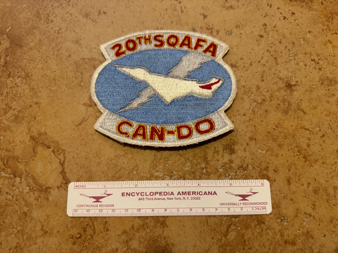 USAFA CS-20 Historical Squadron Patch! Super Rare!! - Etsy