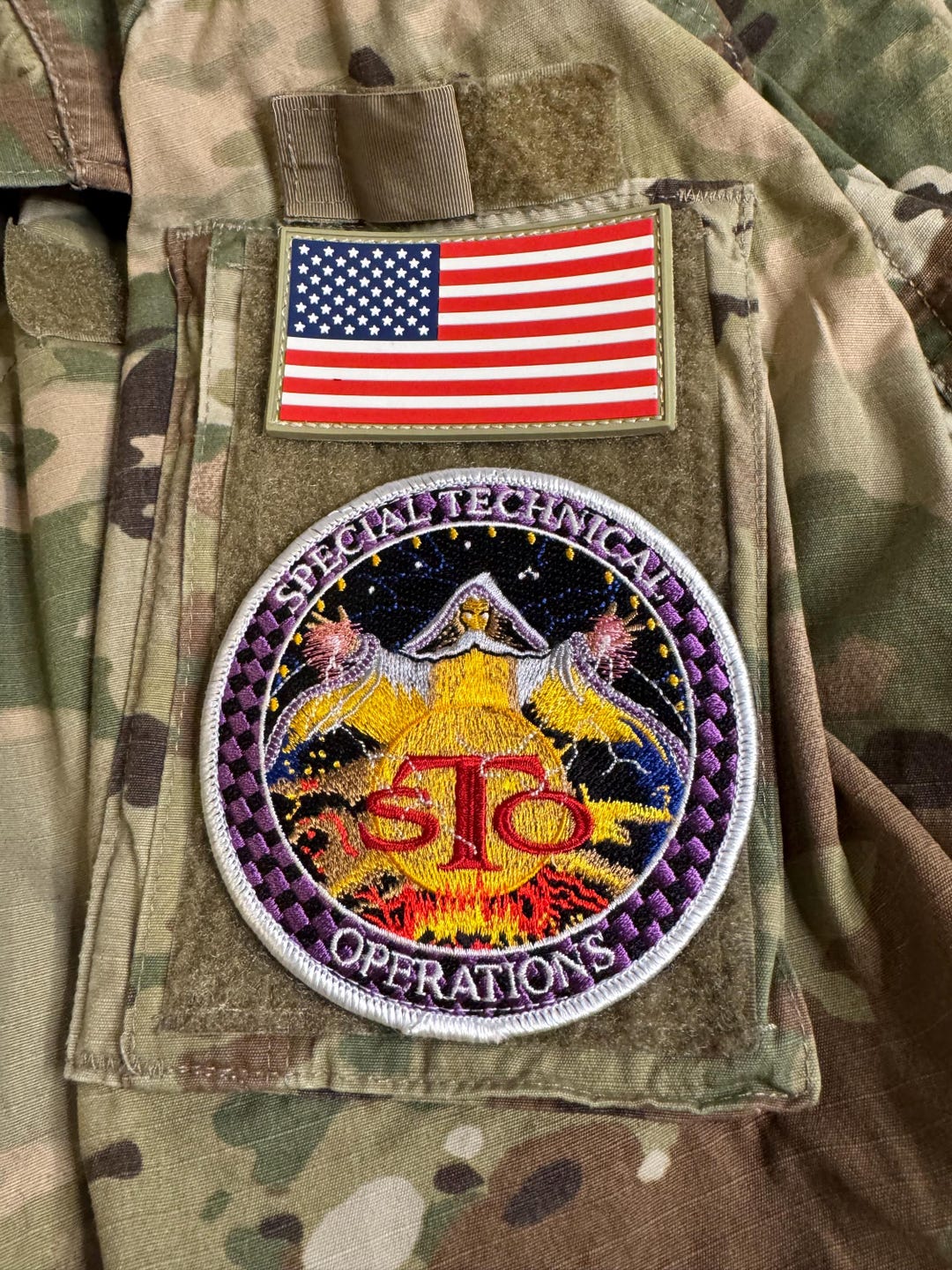 Special Technical Operations STO Full-color Embroidered Patch - Etsy