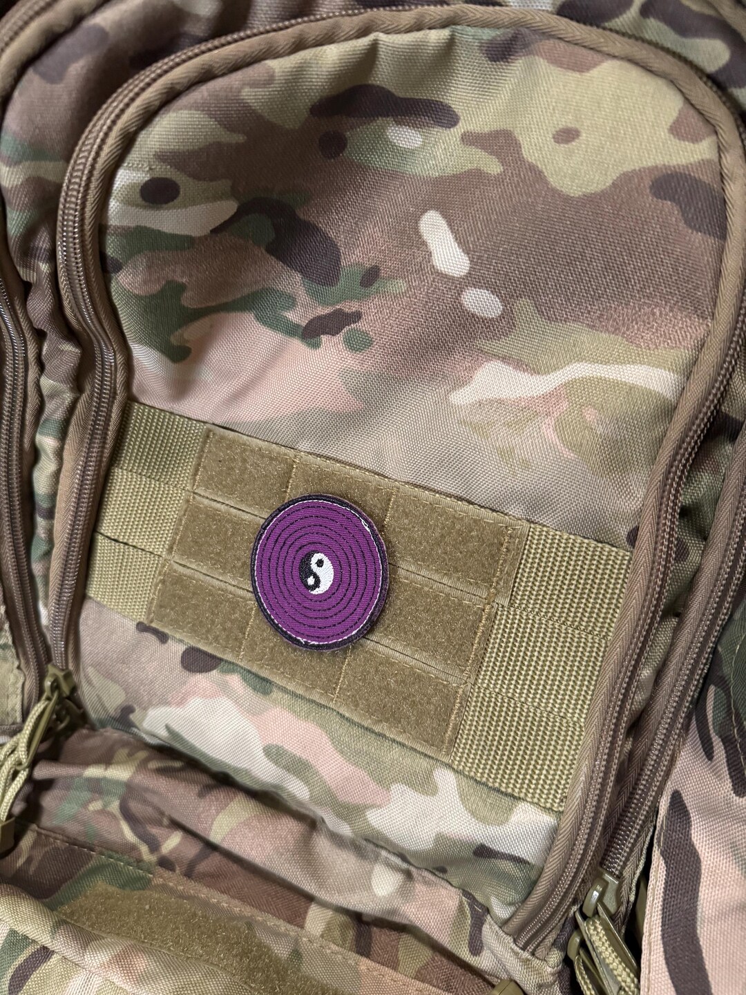 Yin-yang Mini Morale Patch--embroidered, Full Color! - Etsy